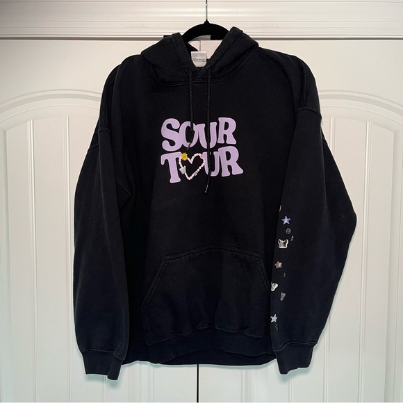 Olivia Rodrigo | Tops | Olivia Rodrigo Sour Tour Official Merch Hoodie ...